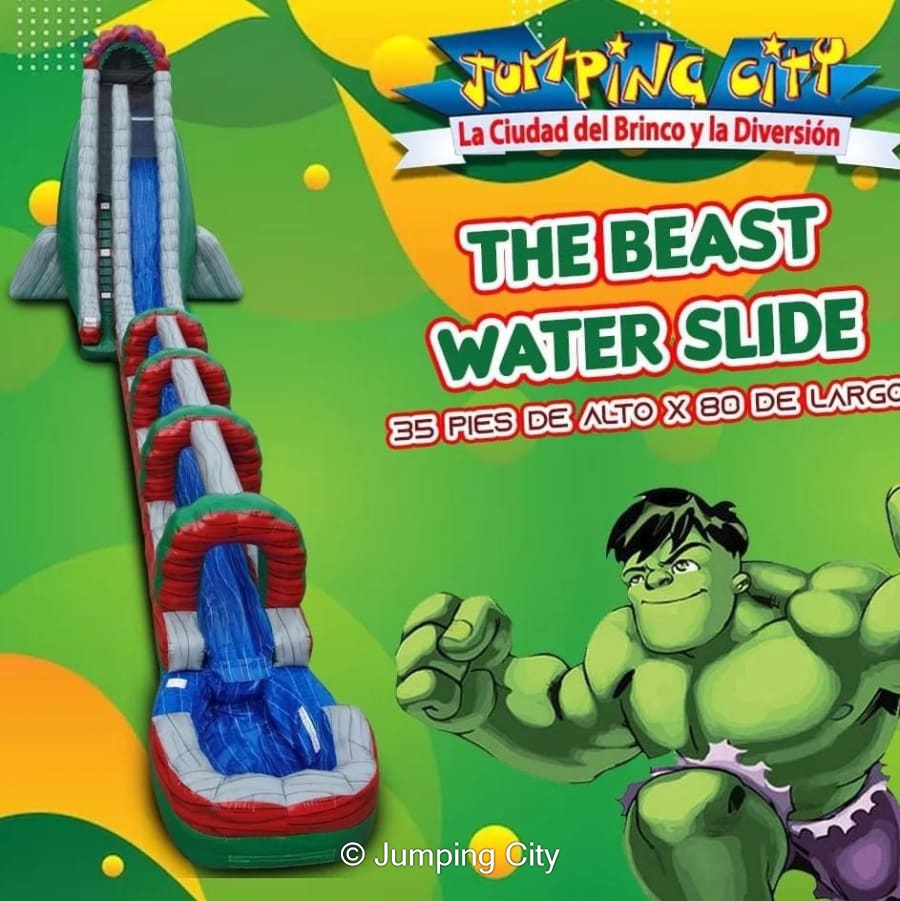 Water Slides - Servicio in PR | Jumping City