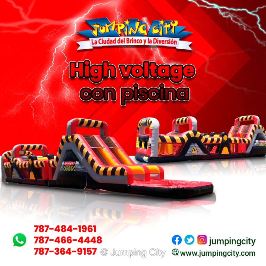 Water Slides - Servicio in PR | Jumping City